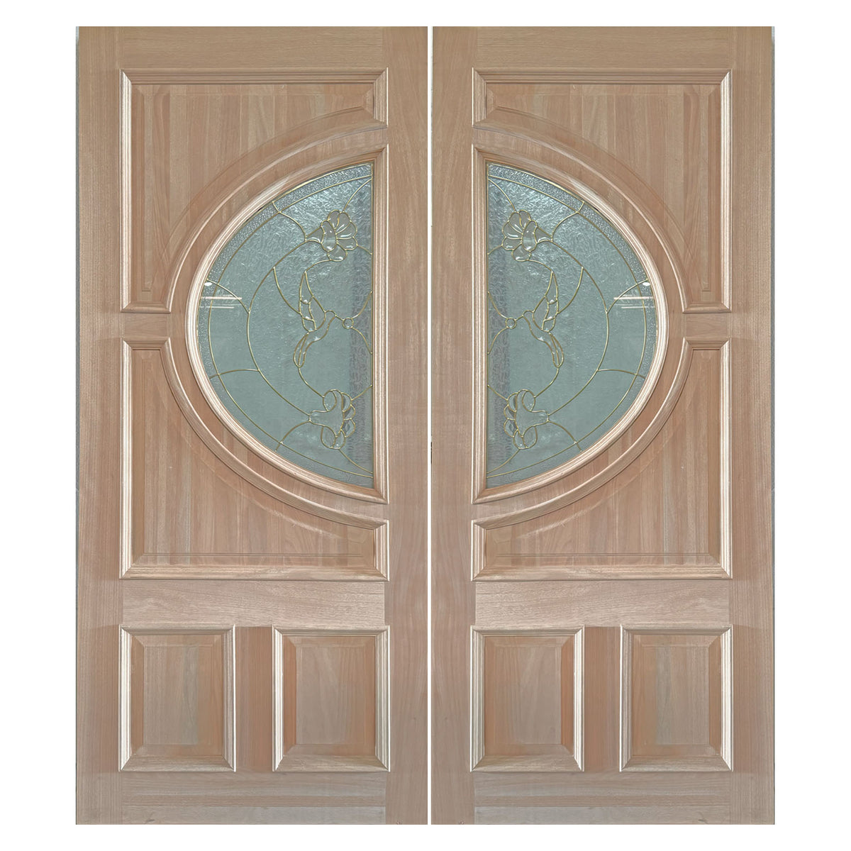 Slab Wood Entry Door with Glass – Closeout | BGW Doors